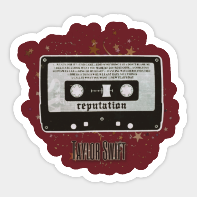 Reputation Taylor Swift Sticker Teepublic